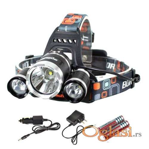 Lampa za glavu sa 3 led dioda XML T6