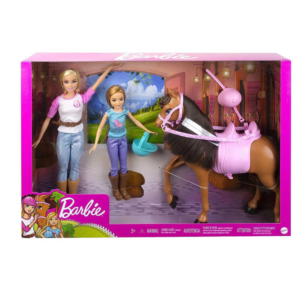 Barbie i stacie sa konjem