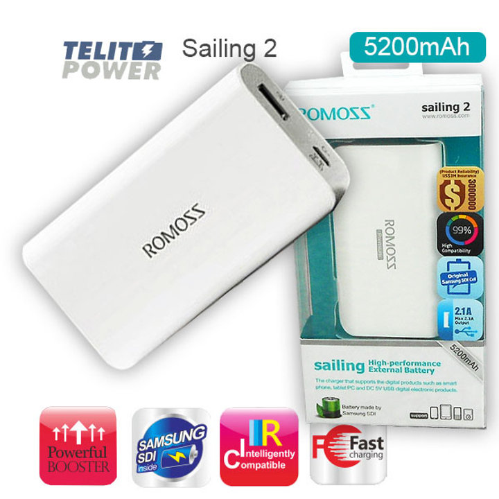 Power Bank Sailing 2 ROMOSS 5200mAh