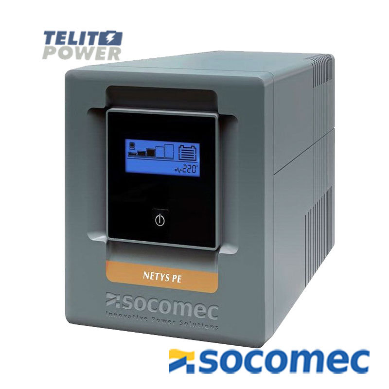 UPS SOCOMEC NeTYS NPE 2000 LCD – profesionalna zaštita napajanja od 2000VA/1200W