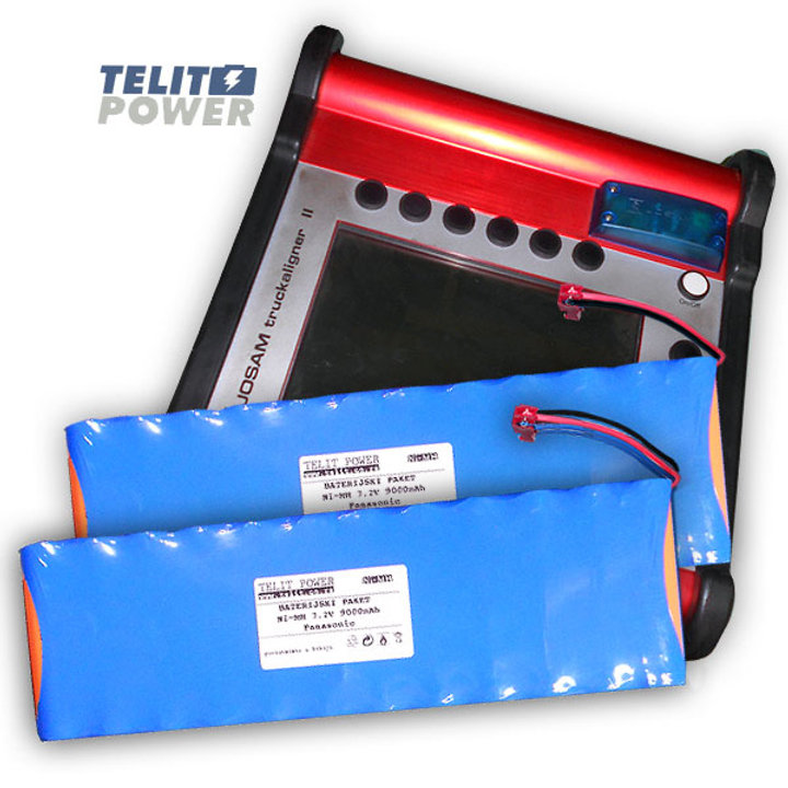 Baterija NiMH 7.2V 9000mAh Panasonic za JOSAM truckaligner II
