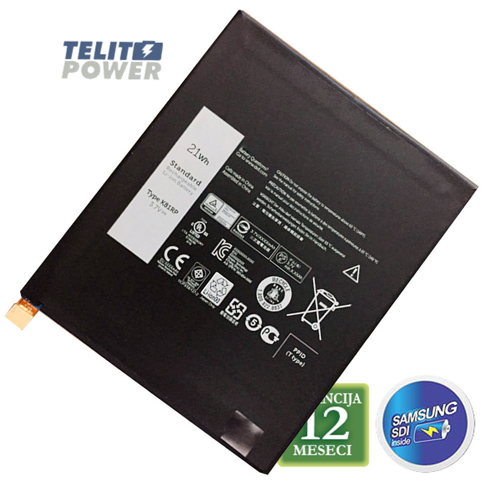 Baterija za laptop DELL Venue 8 7000 Series