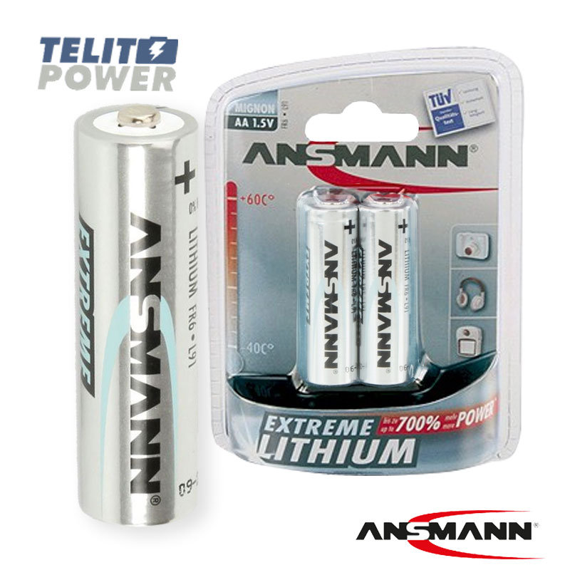 Litijum 1.5V AA/FR6 EXTREME LITHIUM ANSMANN