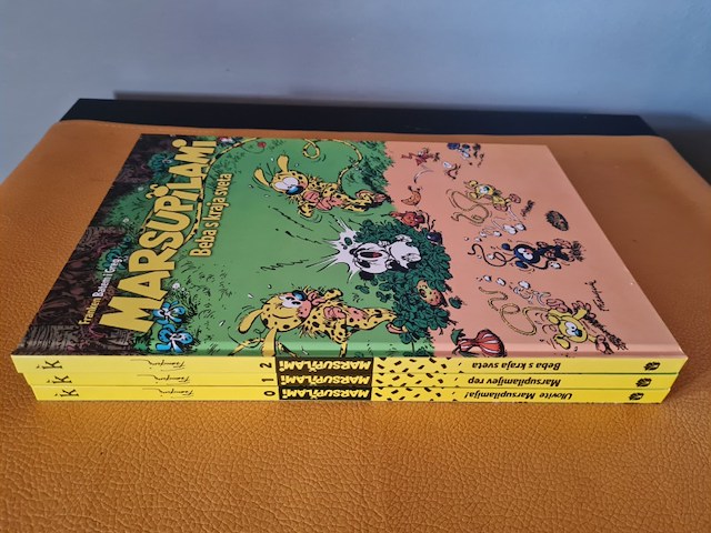 Marsupilami 1-3 Darkwood (komplet)