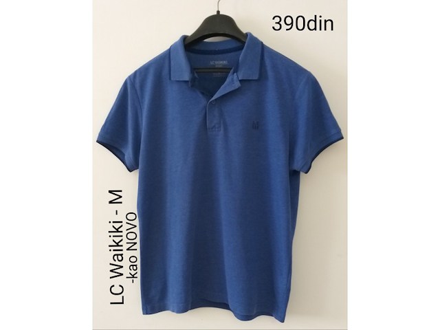 LC Waikiki polo majica plave boje M - kao NOVO