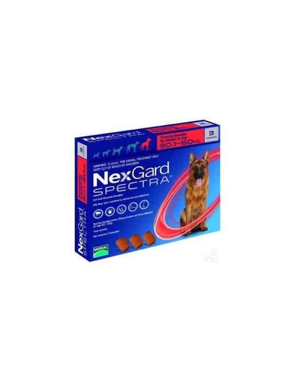 NexGard SPECTRA za pse 30-60kg - 1 tableta