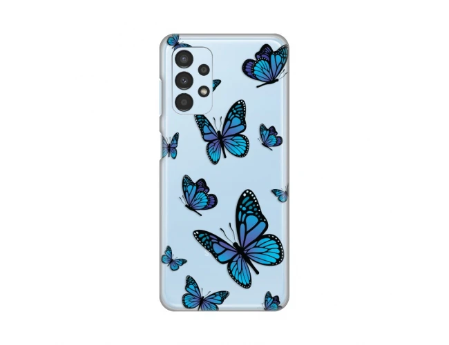3G Print Skin Blue butterfly zaštitna maska za Samsung A135F Galaxy A13
