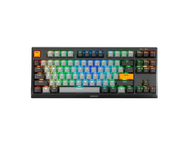 Marvo KG980B RGB mehanička gejmerska tastatura crna