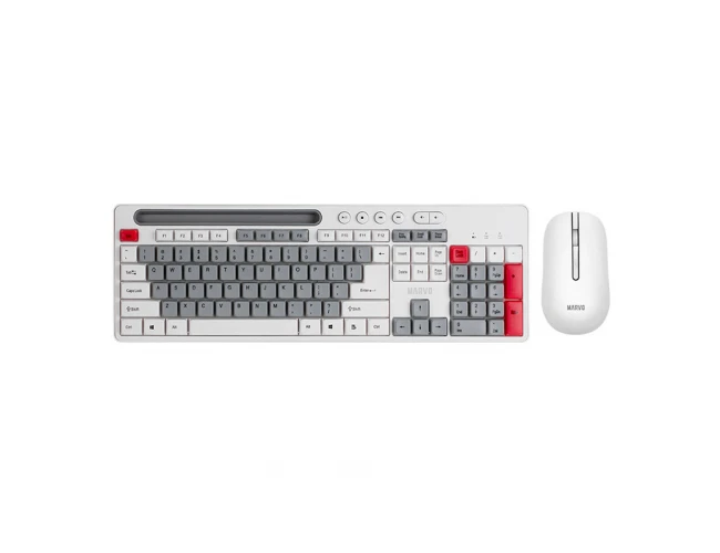 Marvo WS009 OFFICE bežični komplet tastatura+miš beli