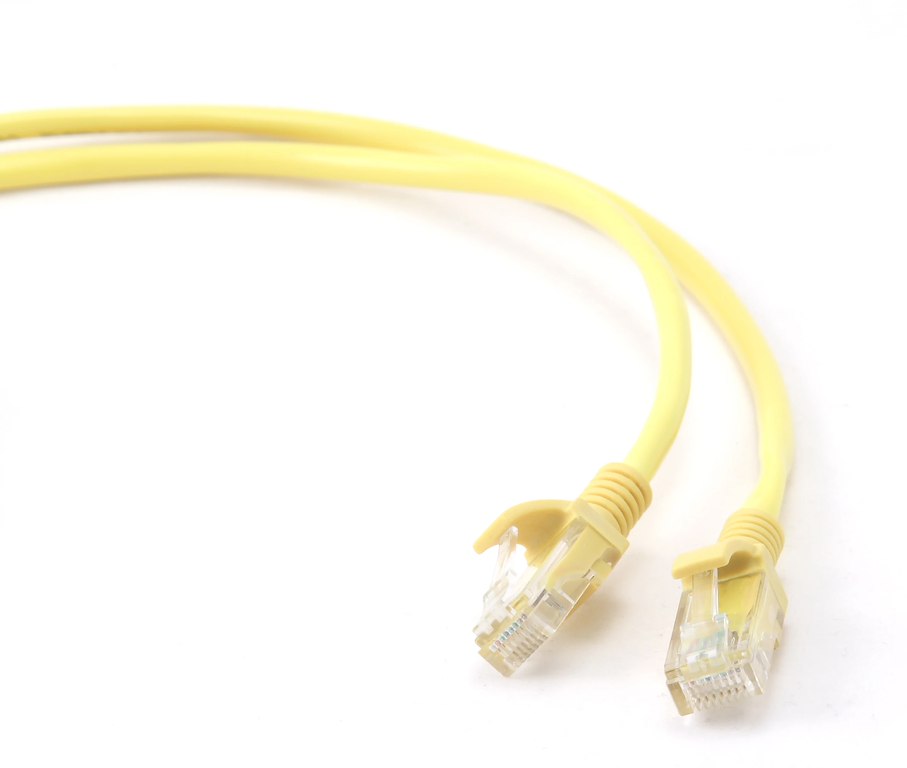 Gembird PP12-0.5M/Y Cat5e mrežni kabl 0.5m žuti
