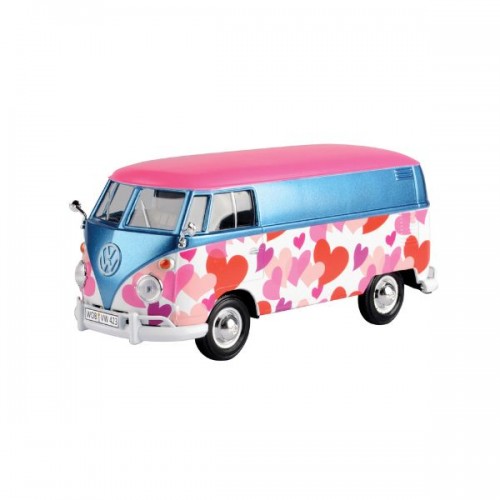 Metalni kombi 1:24 volkswagen delivery van love