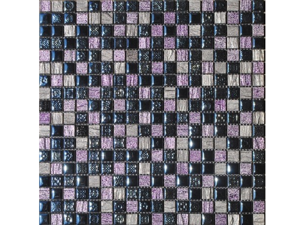 Stakleni Mozaik Lila/Siva 305 30x30cm