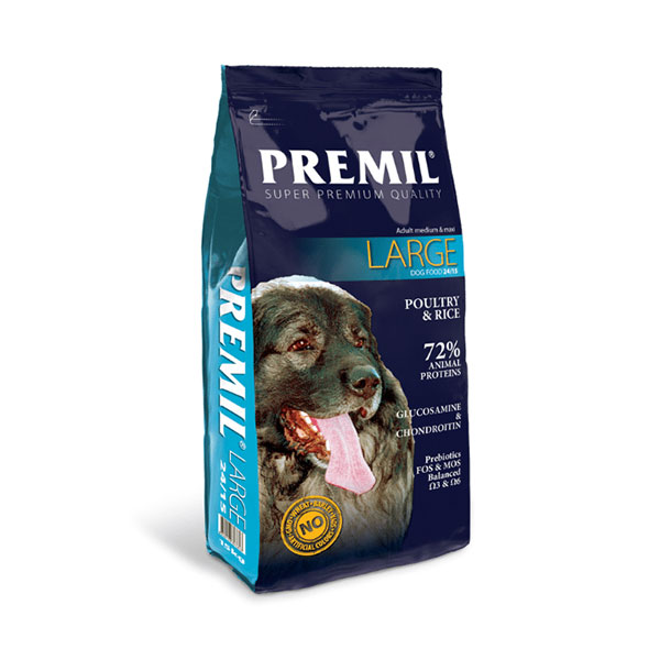 Hrana za pse 15kg Large 24/15 Premil Pre0011