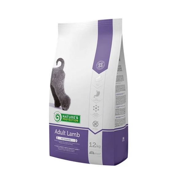 Hrana za pse 12kg Jagnjetina Natures Protection NP752507