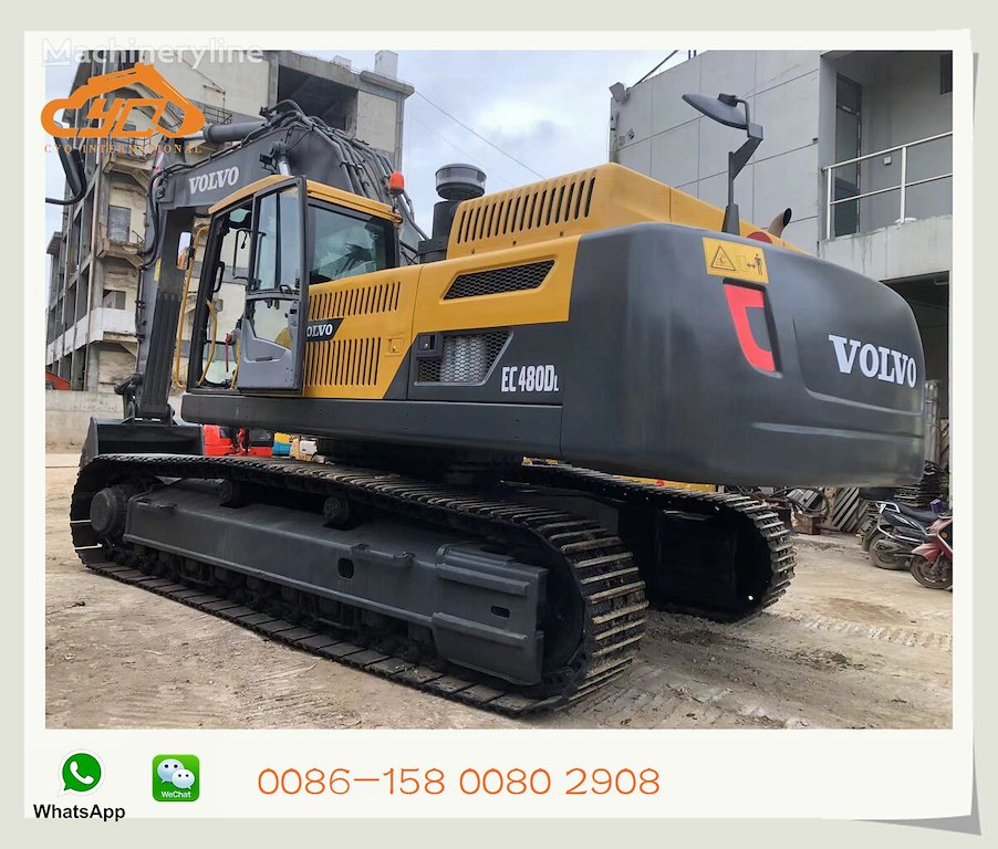 Volvo EC480DL bager guseničar