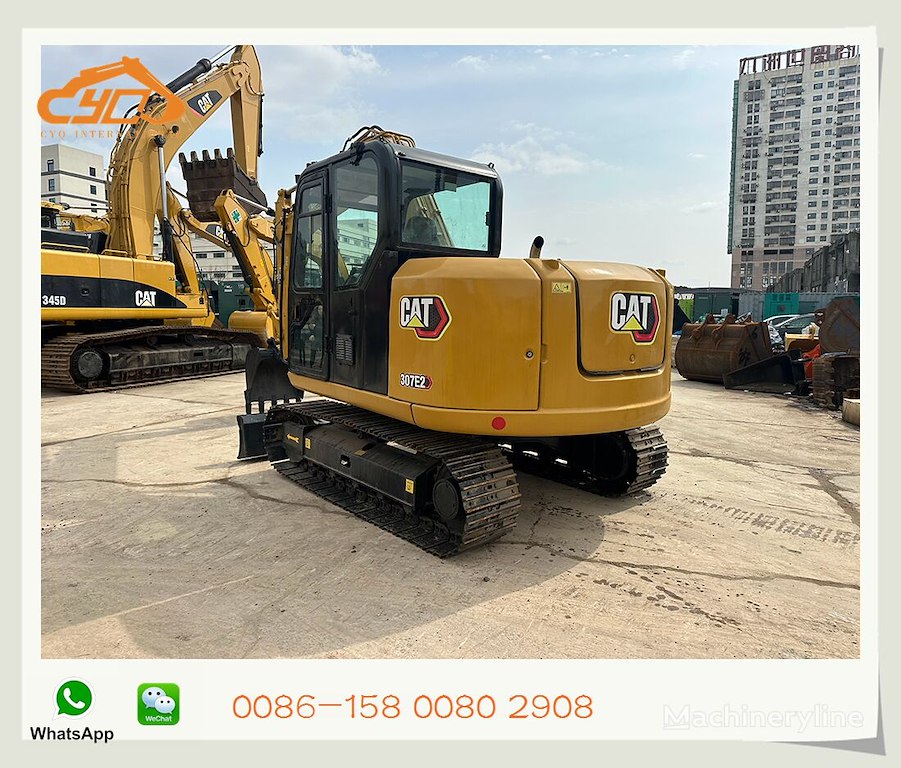 Caterpillar 307E2 mini bager