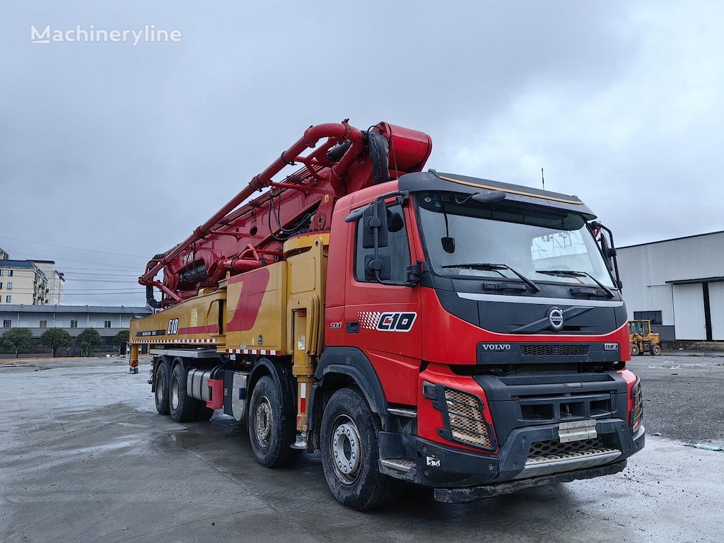 Sany 62 na šasiji Volvo FM500 pumpa za beton