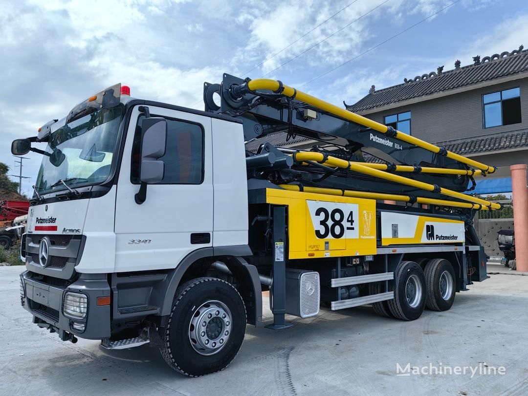 Putzmeister M38.4Z na šasiji Mercedes-Benz Actros 3341 pumpa za beton