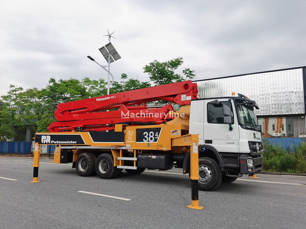 Putzmeister M-38.4Z na šasiji Mercedes-Benz Actros 3341 pumpa za beton