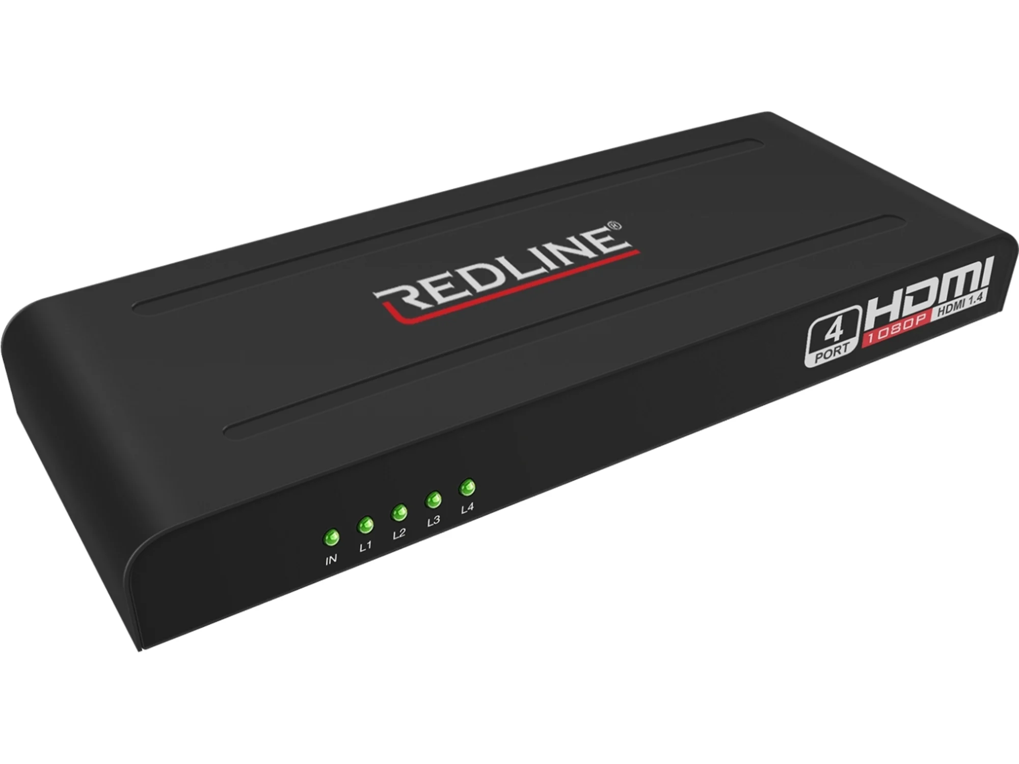 Redline HDMI razdjelnik 1 ulaz - 4 izlaza HS-4000