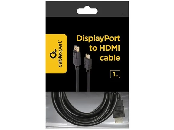Gembird DisplayPort na HDMI digital interface kabl 1m CC-DP-HDMI-1M
