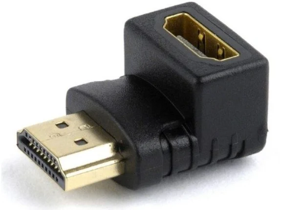 Gembird HDMI desni ugao adapter, 90stepeni nadole A-HDMI90-FML