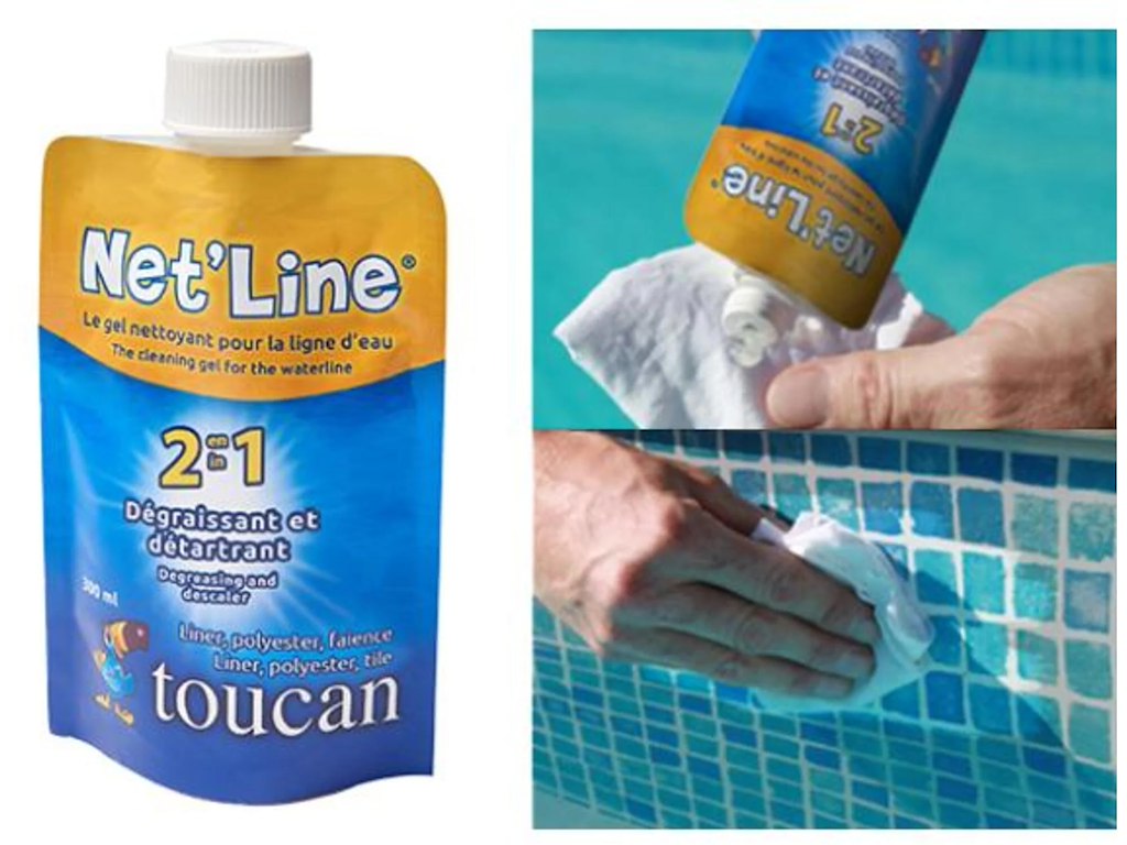 Toucan Gel za čišćenje bazena od kamenca i prljavština (lajner,pločice,farba) Net Line