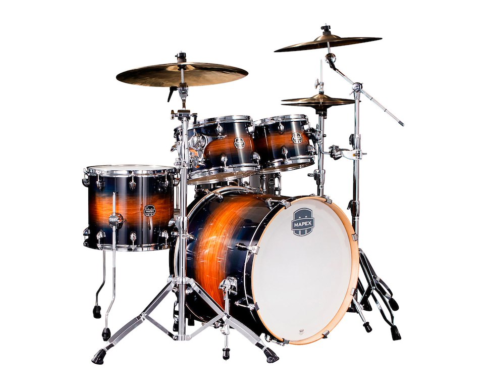 Mapex LTAR529SCH Armory Series 5 Pcs Hybrid SHELL PACK Caribbean Burst