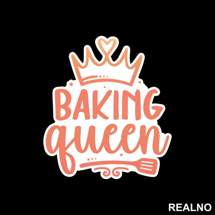 BAKING QUEEN - FOOD - HRANA - NALEPNICA