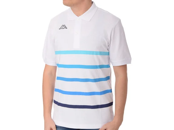 Kappa Muška polo majica Feystripe 341N21W-A0D