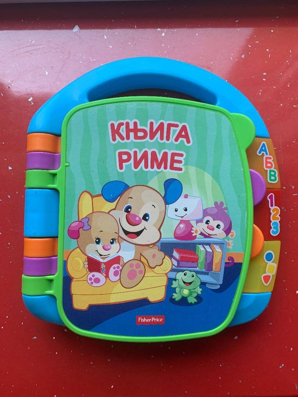 FISHER PRICE igračka za bebe Knjiga Rime Fisher Price - књига