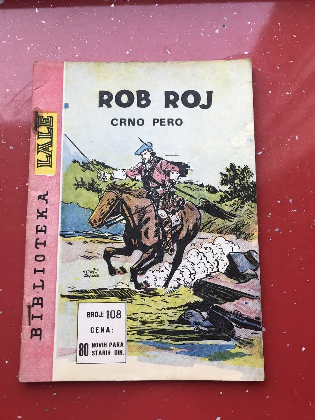 Biblioteka Lale 108 - Rob Roj - Crno pero