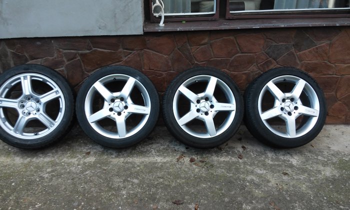 Mercedes Alu felne amg 17 5x112 7j et54 aluminijumske felne za amg