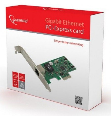 GEMBIRD NIC-GX1 10/100/1000Mbps PCI-E Gigabit Ethernet