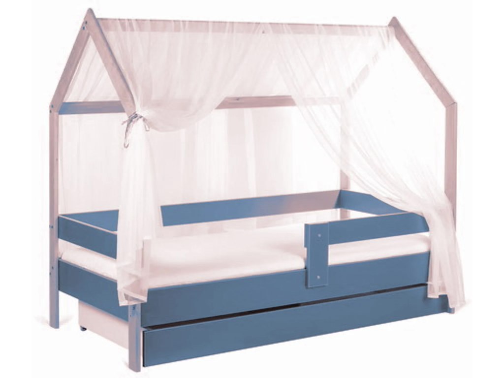 Domek Krevet kućica sa fiokom i dušekom 180x80cm