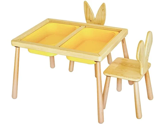 Hanah Home Dečiji sto sa dve stolice