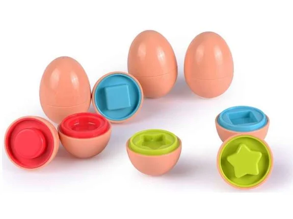 Infunbebe Igračka za bebe 6 jaja za sortiranje