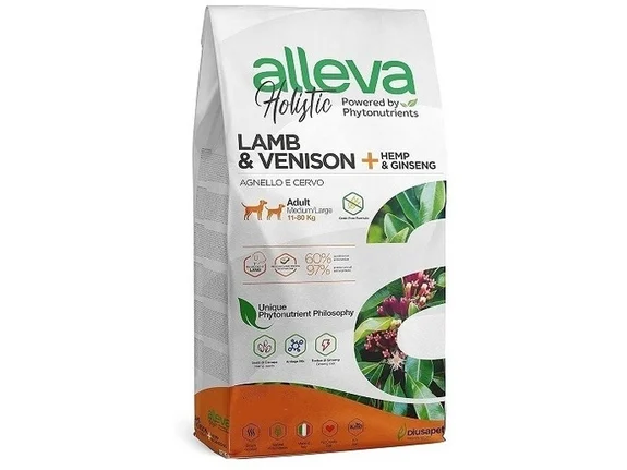 Alleva Holistic Dog Medium&Maxi Lamb&Venision 2kg