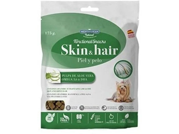 Mediterranean Natural Poslastice za pse snacks Skin & Hair 175g