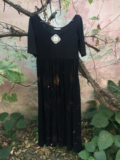 Black witchy dress SNIŽENO
