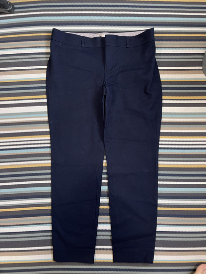 Poslovne Banana Republic Sloan pantalone teget