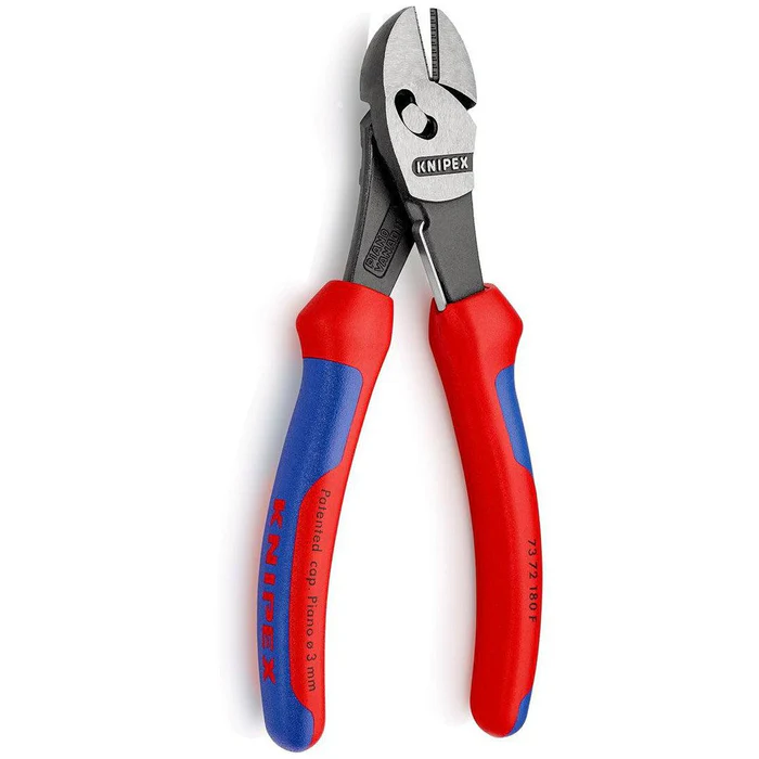 Knipex dijagonalne sečice visokih performansi TwinForce® sa oprugom za otvaranje 180mm (73 72 180 F)