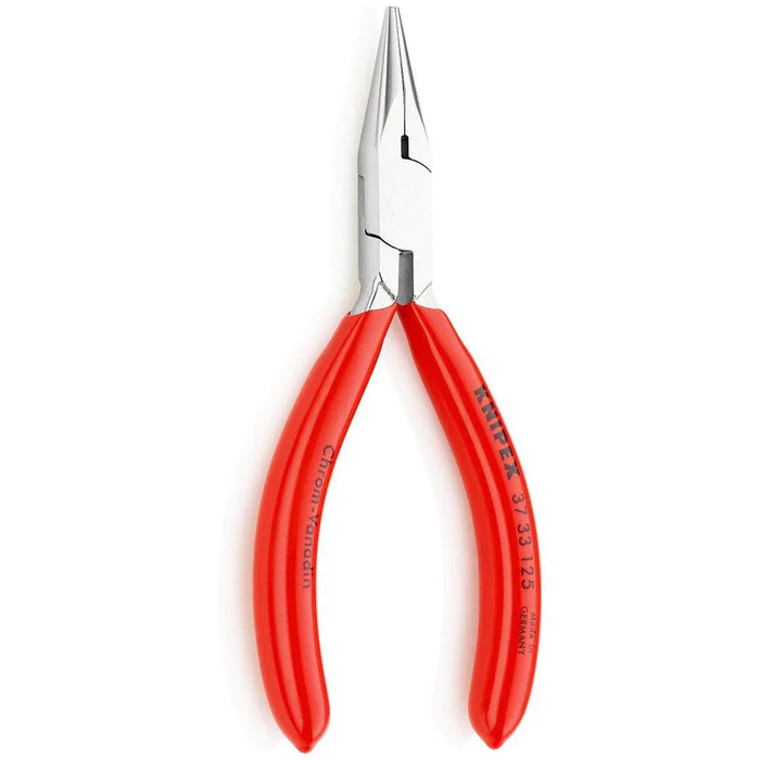 Knipex hromirane poluoble čeljusti klešta za elektroniku 125mm (37 33 125)