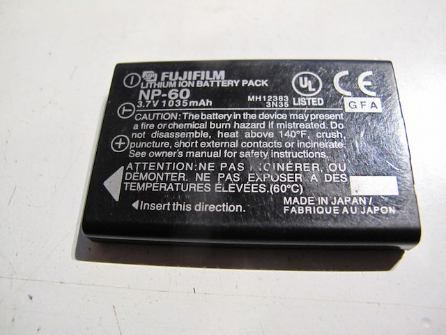 FujiFilm baterija NP-60