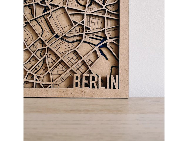 3D mapa grada `Berlin`