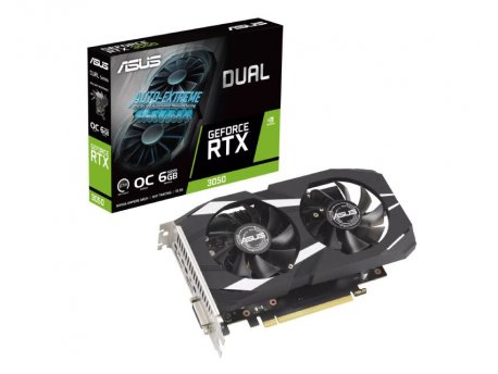 ASUS NVIDIA GEFORCE RTX 3050 6GB 128BIT DUAL-RTX3050-O6G GRAFIČKA KARTA