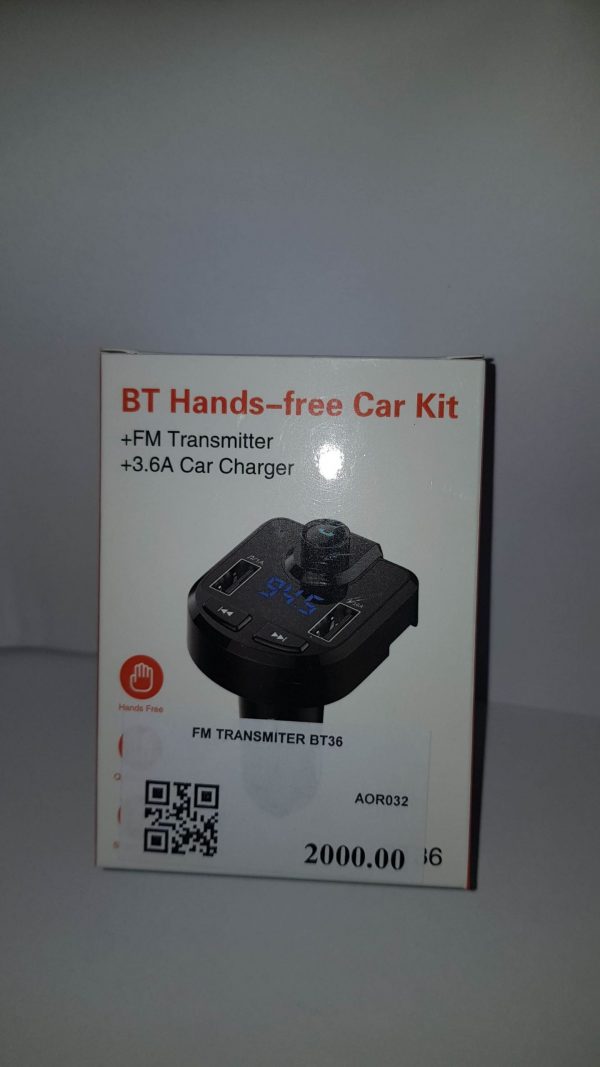 FM transmiter sa USB punjačem, Bluetooth i SD karticom 7