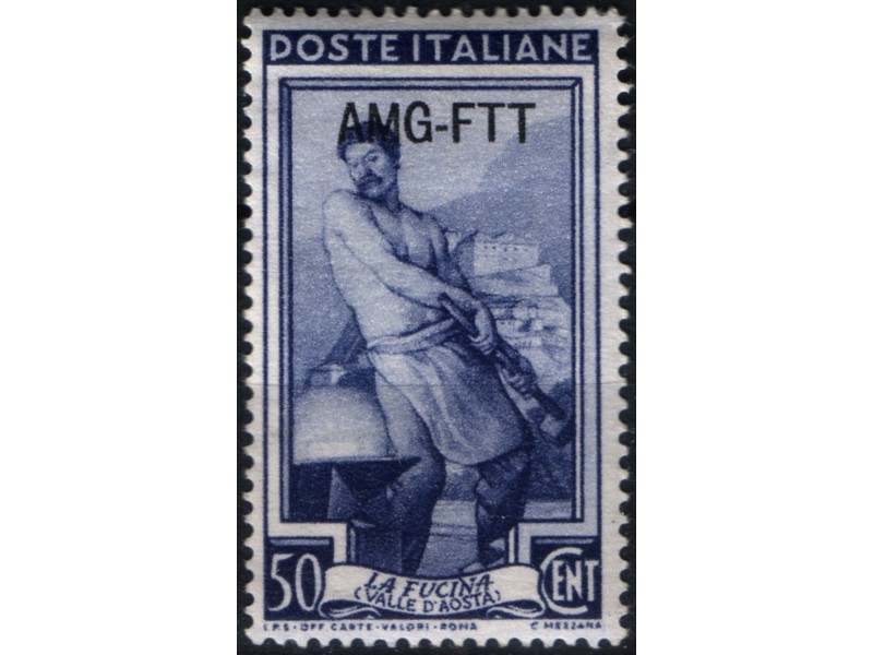 kt334l 20.okt1920 Triest Mi120 ** 1/19