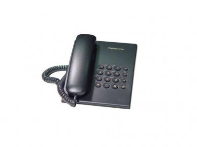 TELEFON ZICNI PANASONIC KX-TS500FXB CRNI