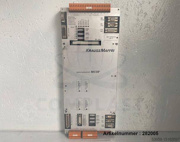 Elektronske kartice
Krauss Maffei Krauss Maffei SR 500 Rechnerkarte zu MC3F / 508930